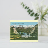 Vintage Banff Springs Hotel and Bow Valley Postcard | Zazzle