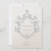 Vintage Baroque Wedding Invitation | Zazzle