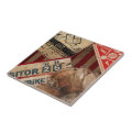 Vintage Baseball Ceramic Tile | Zazzle