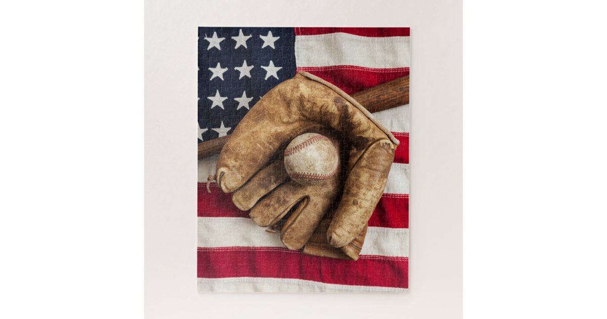 Vintage Baseball Jigsaw Puzzle | Zazzle