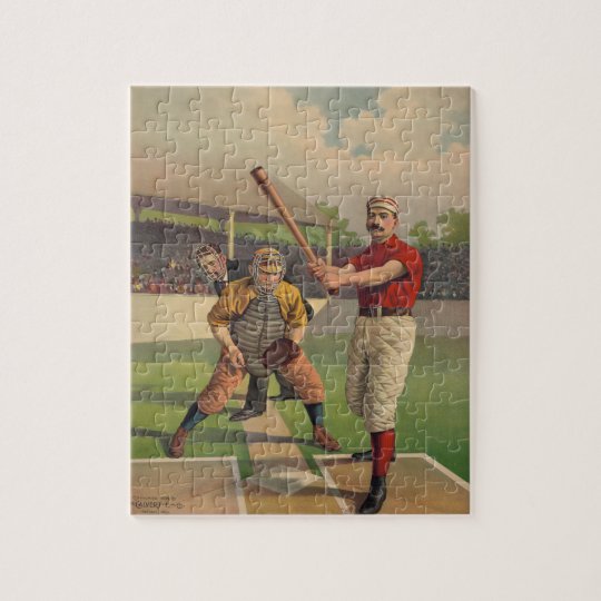 Vintage Baseball Puzzle | Zazzle.com
