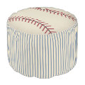 Vintage Baseball Sports Ottoman Kids Pillow Pouf | Zazzle