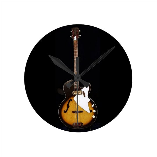 Vintage Bass Wall Clock | Zazzle.com