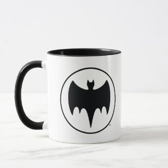 Vintage Bat Symbol Mug | Zazzle