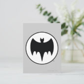 Vintage Bat Symbol Postcard | Zazzle