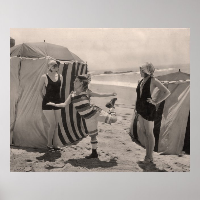 Vintage Bathing Suits Poster - 1780212-1 | Zazzle.com