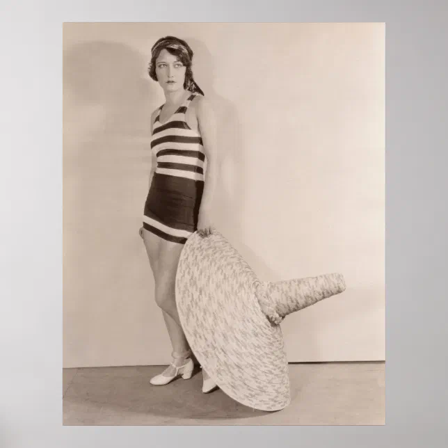 Vintage Bathing Suits Poster - 1780221-1 | Zazzle