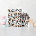 Vintage Beagle Puppy Seamless Wrapping Paper | Zazzle