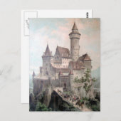 Vintage - Beautiful Old Castle Postcard | Zazzle