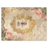 Vintage Bee Ephemera Decoupage Tissue Paper | Zazzle