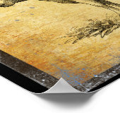 vintage beef chart with numbered cuts | Zazzle