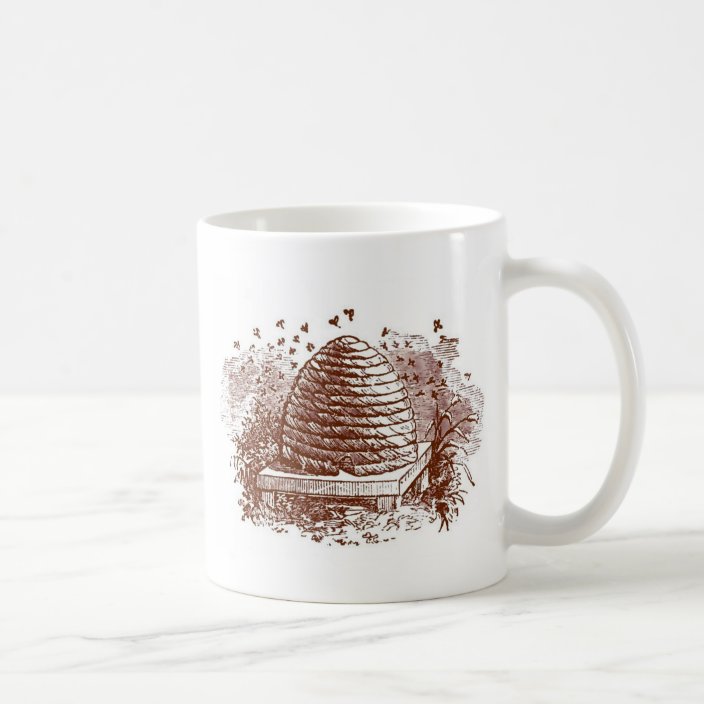 Vintage Beehive Beekeeping Coffee Mug | Zazzle.com