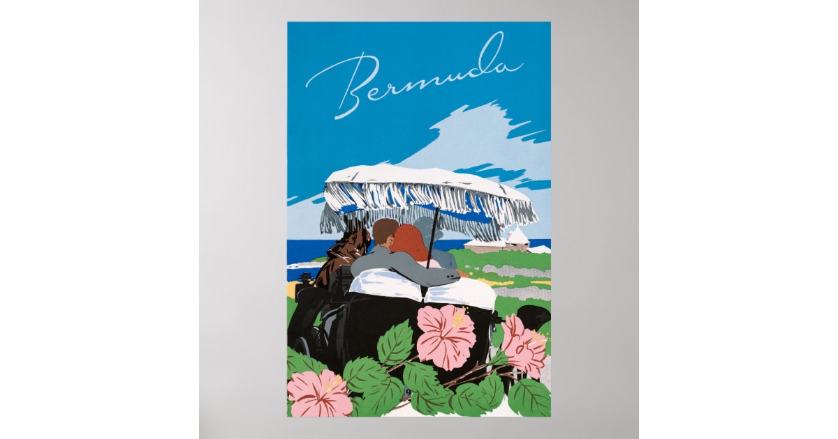 Vintage Bermuda Poster | Zazzle