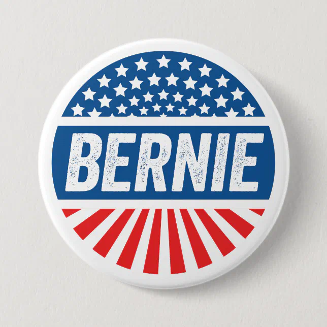 Vintage Bernie Pinback Button | Zazzle