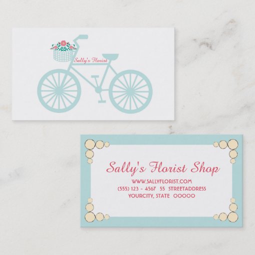 Vintage Bicycle Business Card | Zazzle
