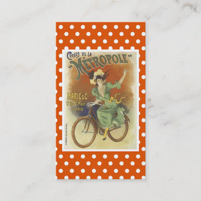 Vintage Bicycle Business Card | Zazzle