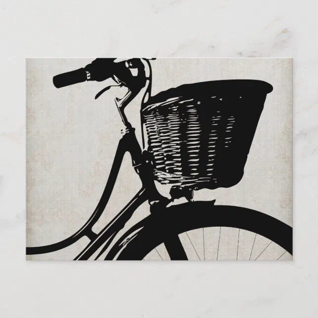 Vintage Bicycle Postcard | Zazzle