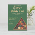 Vintage Billiard Balls Custom Pool Table Themed Invitation | Zazzle