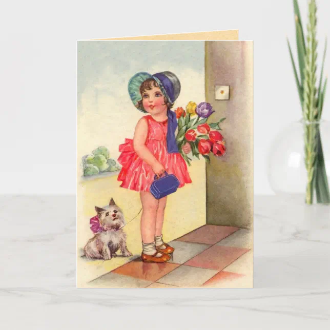 Vintage Birthday Card | Zazzle