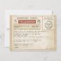vintage birthday telegram invitation | Zazzle
