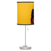 Vintage Black Cat Art Nouveau Paris Cute Chat Noir Table Lamp | Zazzle
