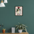 Vintage Black Cat Motivational Teacher's Classroom Poster | Zazzle
