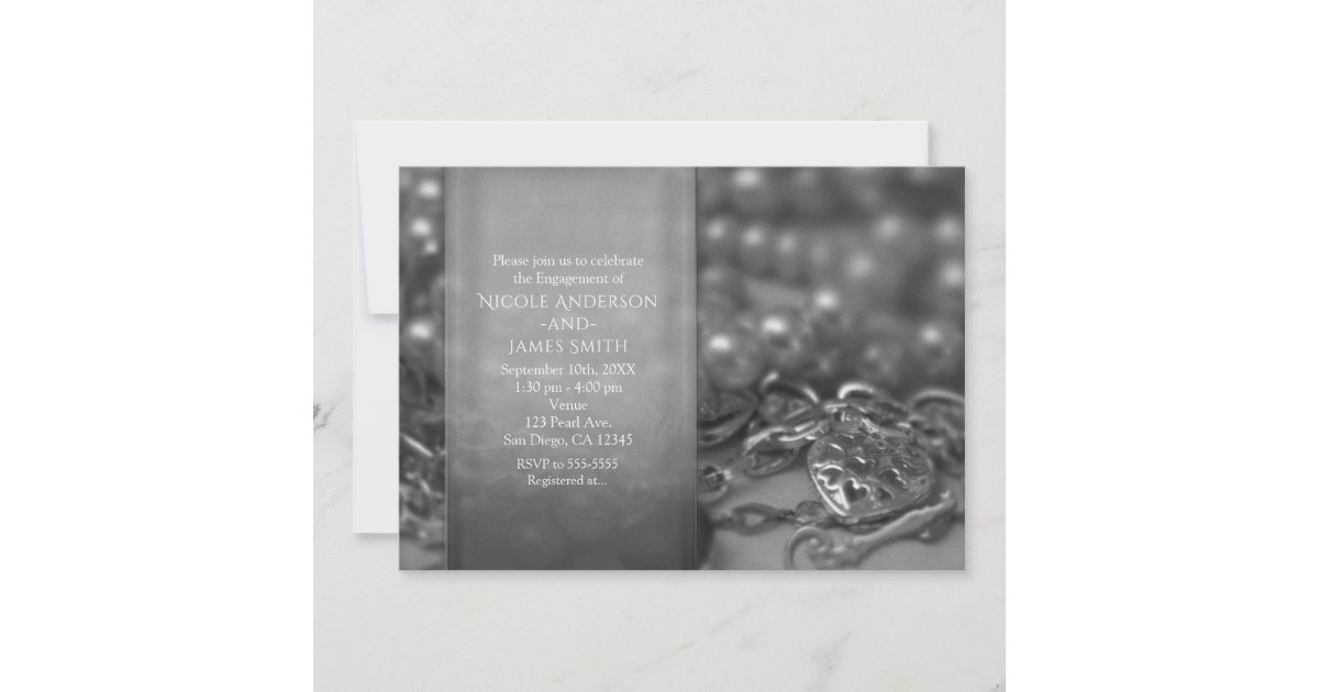 Vintage Black White Lock & Key Elegant Wedding Invitation | Zazzle