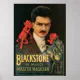 Vintage Blackstone The World's Master Magician Poster | Zazzle