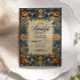 Vintage Blue Botanical Thanksgiving Celebration Invitation | Zazzle