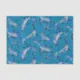 Vintage Blue Fish & Seaweed: Art Nouveau Nautical Tissue Paper | Zazzle