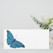 Vintage Blue Morpho Butterfly Customized Template | Zazzle