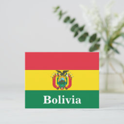 Vintage Bolivia Travel Tourism Postcard | Zazzle