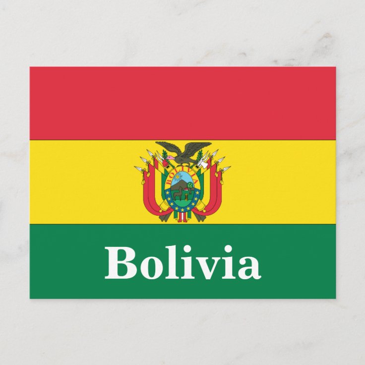 Vintage Bolivia Travel Tourism Postcard | Zazzle
