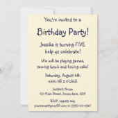 Vintage Book Characters, Birthday Party Invitation | Zazzle