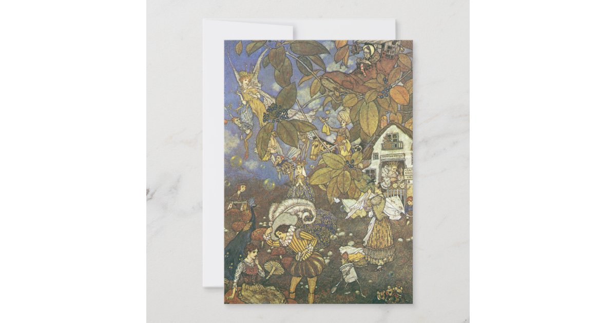 Vintage Book Characters, Birthday Party Invitation | Zazzle
