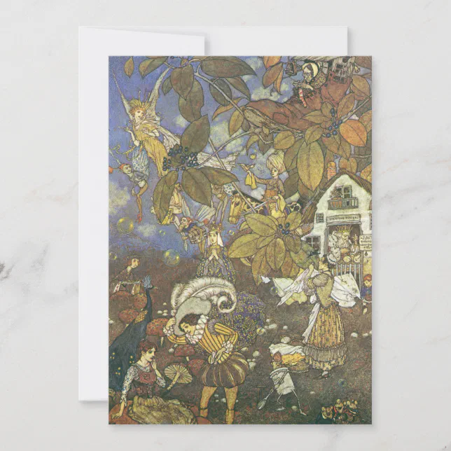 Vintage Book Characters, Birthday Party Invitation | Zazzle