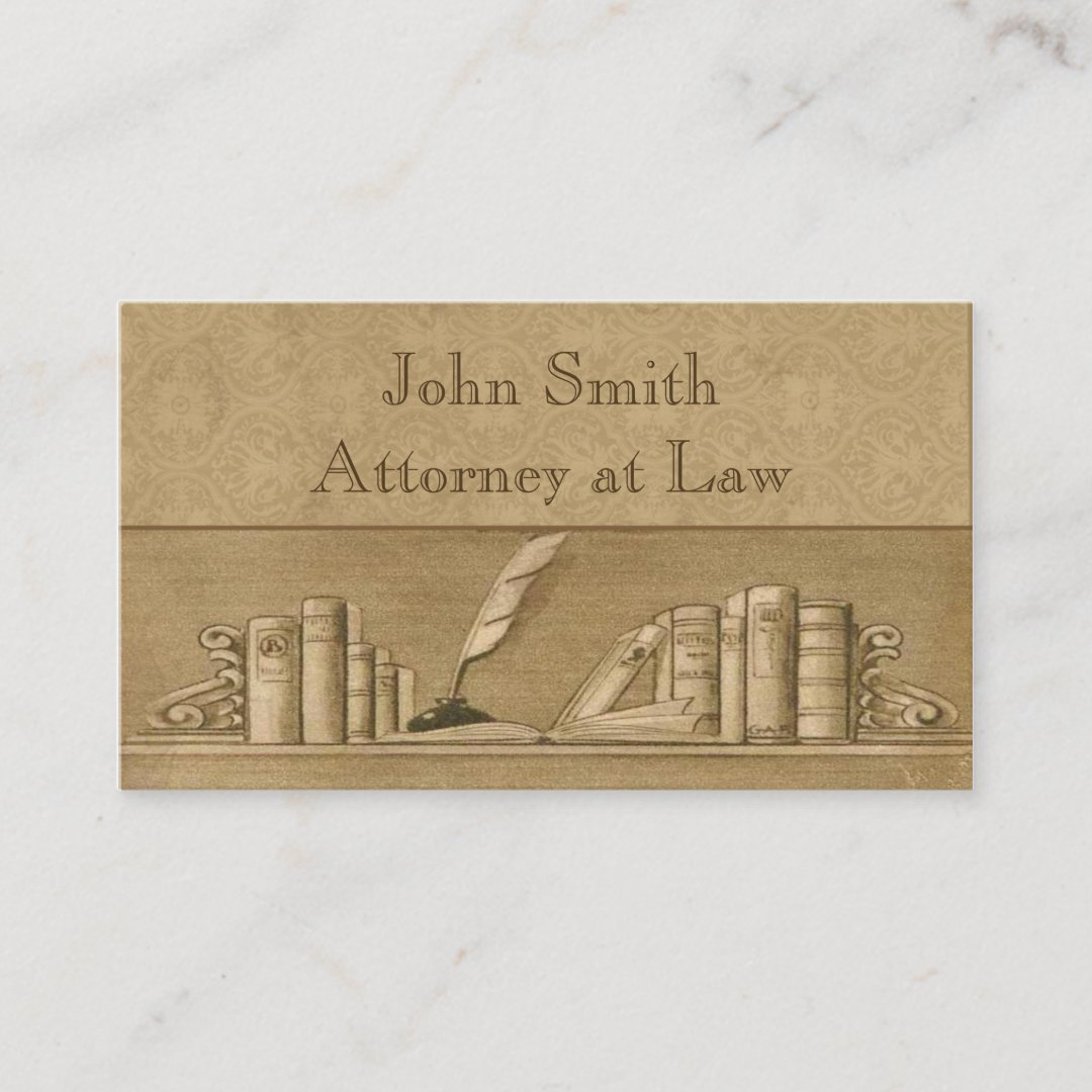 Vintage Books Business Card | Zazzle