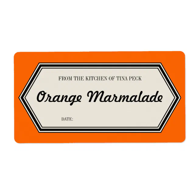 marmalade label template