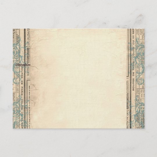 Vintage Borders Postcard | Zazzle.com