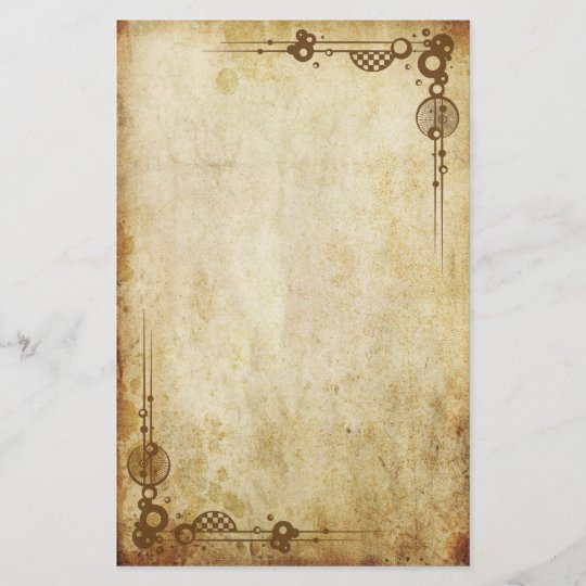 Vintage Borders - Retro Stationery | Zazzle.com