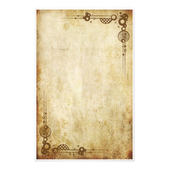 Vintage Borders - Retro Stationery | Zazzle.com
