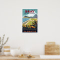 Vintage Bray Ireland Travel Poster | Zazzle