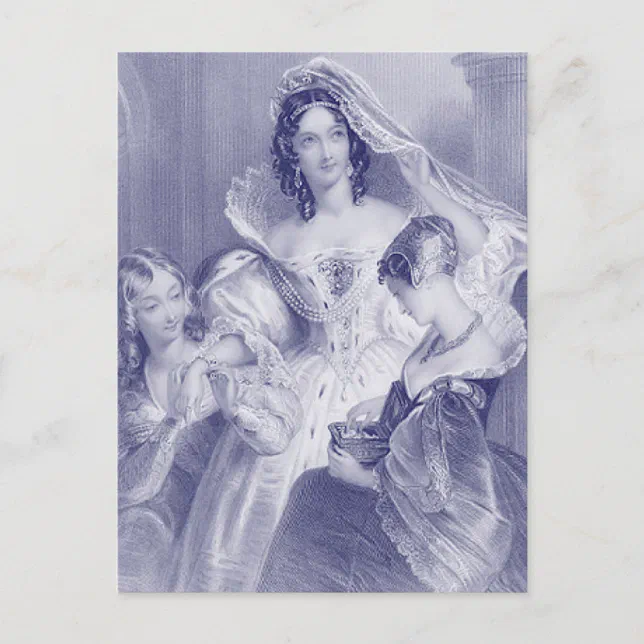 Vintage Bride Postcard | Zazzle
