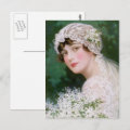 Vintage Bride Postcard | Zazzle