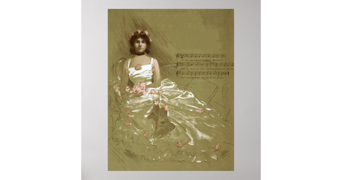 Vintage Bride Poster | Zazzle