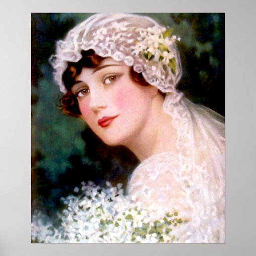 Vintage Bride Poster | Zazzle