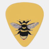 Vintage Bumble Bee Guitar Pick | Zazzle