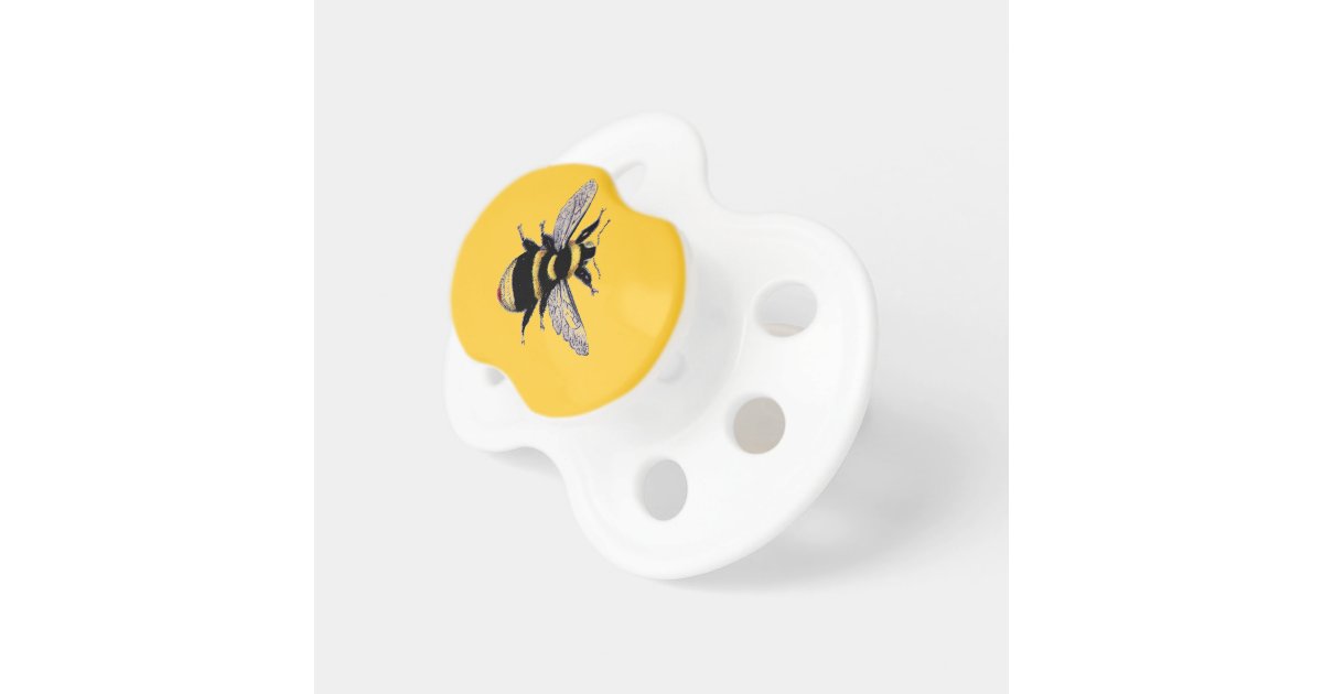 Vintage Bumble Bee Pacifier | Zazzle