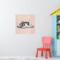 Vintage Bunny Rabbit Illustration - 1800's Rabbits Poster | Zazzle
