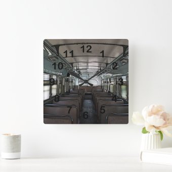 vintage bus clock | Zazzle